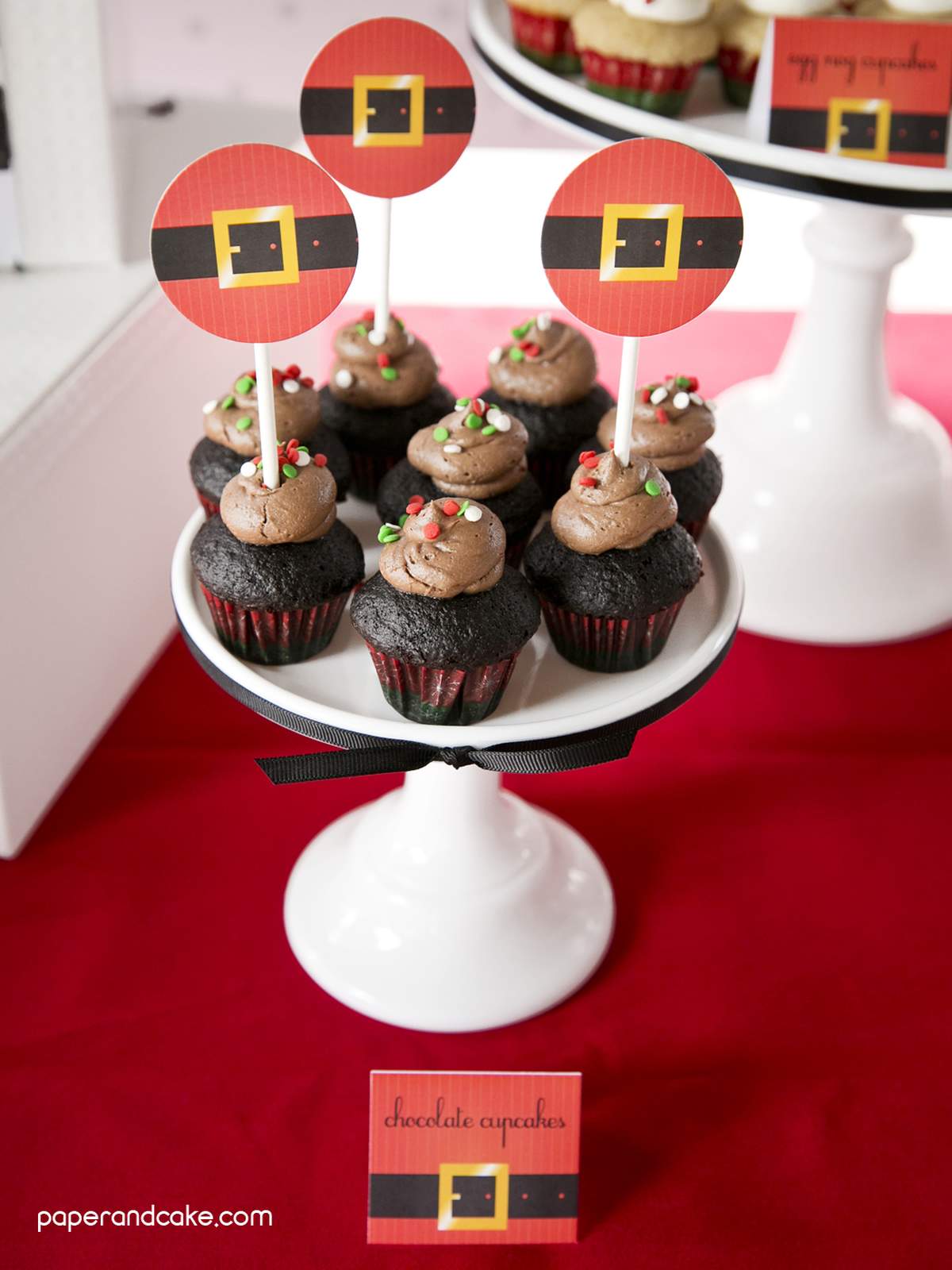 Plaid and Peppermint Santa Party Christmas/Holiday Party Ideas | Photo ...