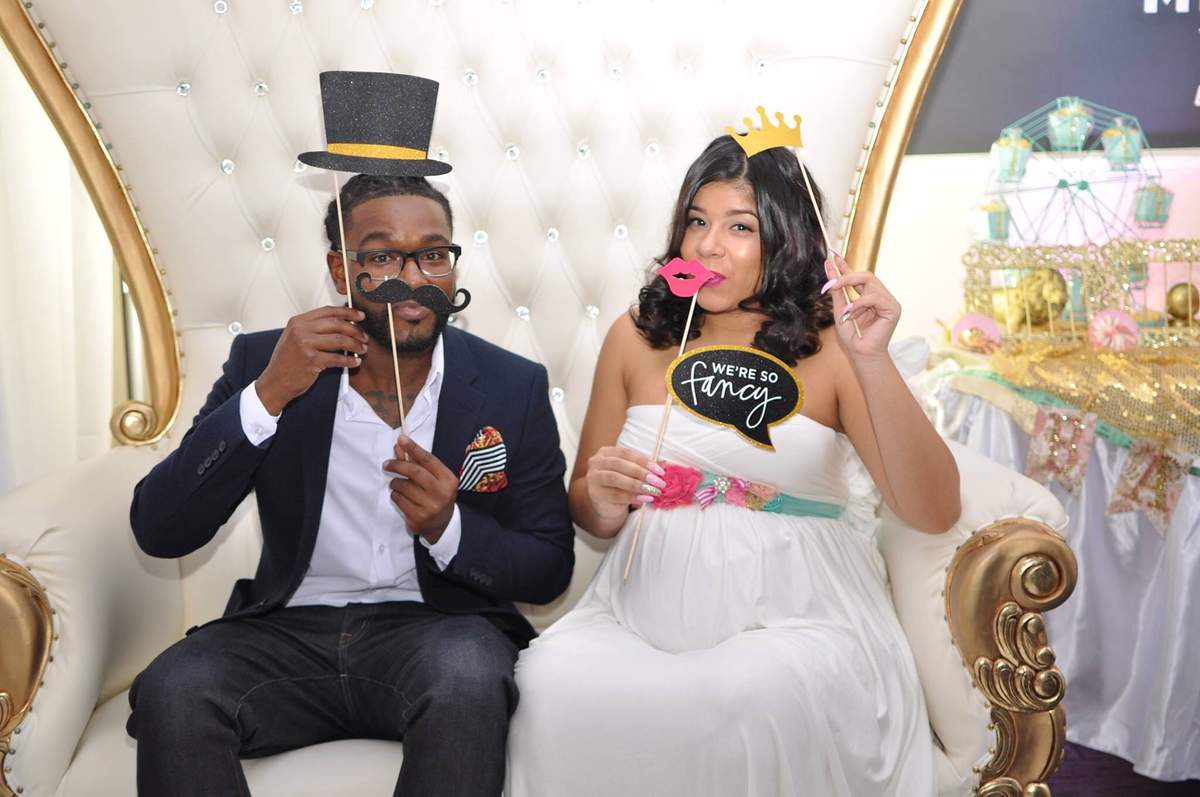 Vintage carnival / circus glam Baby Shower Party Ideas | Photo 8 of 31 ...