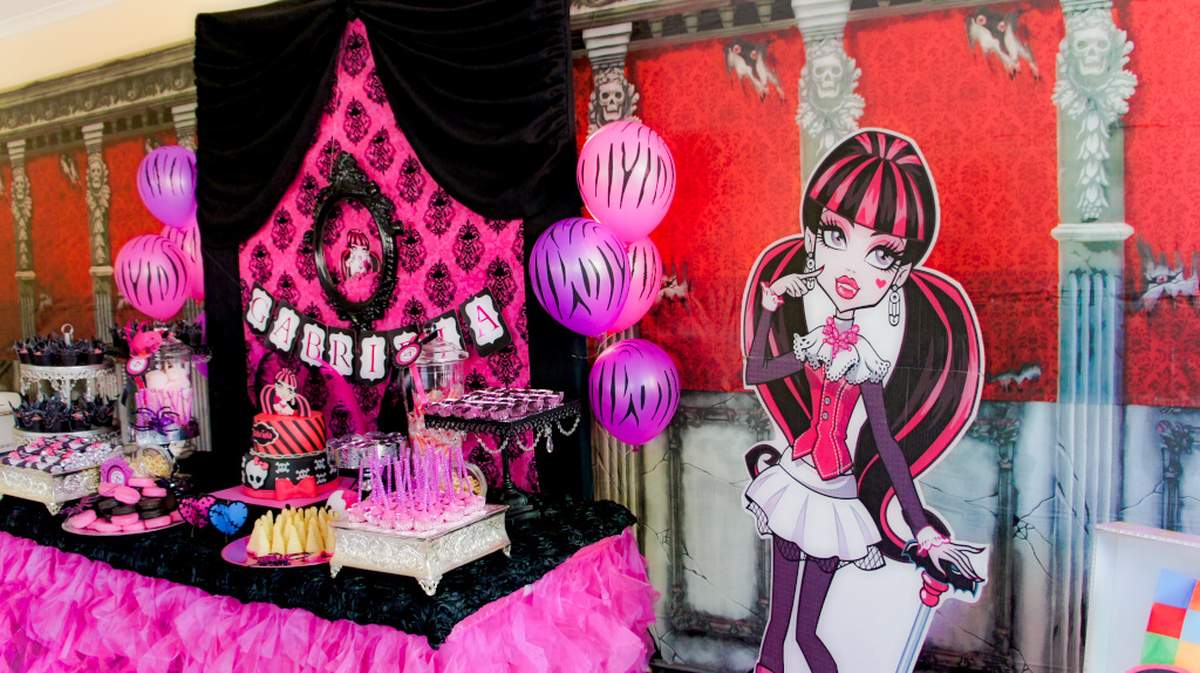 Monster High Birthday Party Ideas | Photo 1 of 47 | Catch My Party