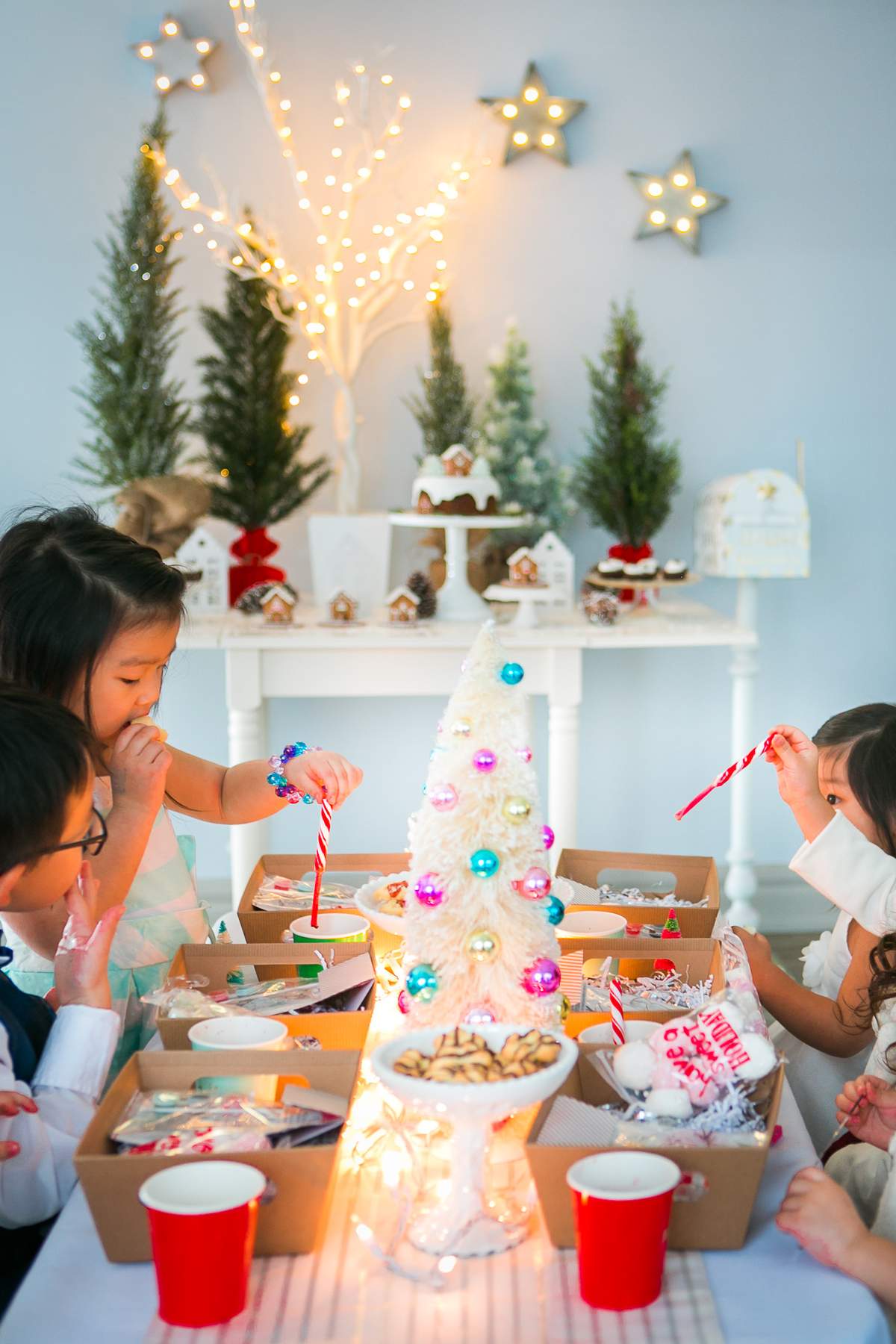 Holiday Kids Holiday Party Party Ideas | Photo 1 of 28 | Catch My Party