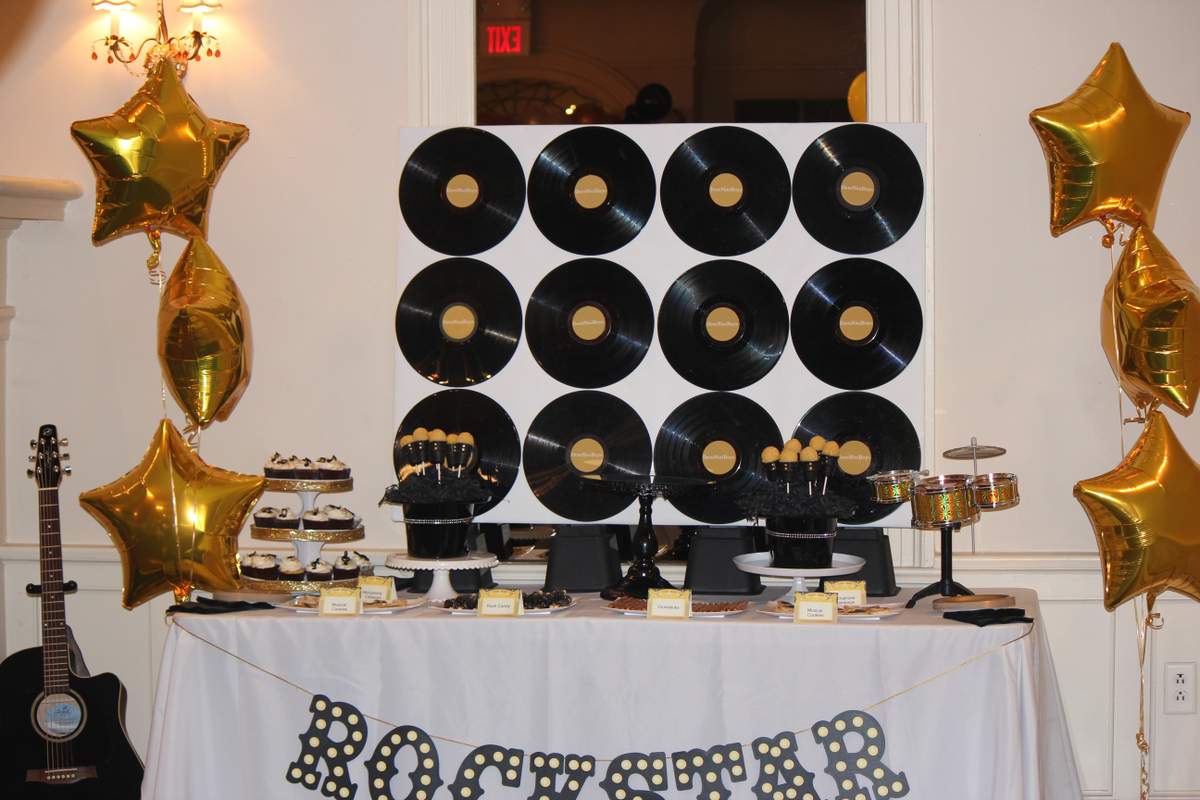 Rockstar Birthday Party Ideas | Photo 3 of 29 | Catch My Party