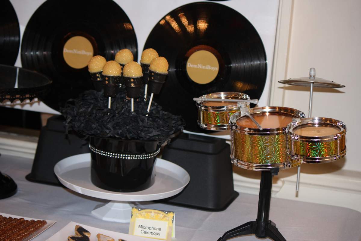 Rockstar Birthday Party Ideas | Photo 3 of 29 | Catch My Party