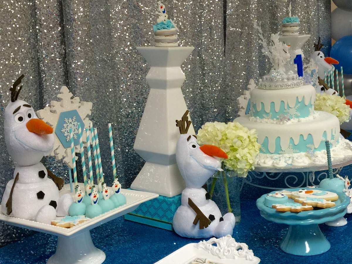 Winter & Olaf Birthday Party Ideas | Photo 14 of 19 | Catch My Party