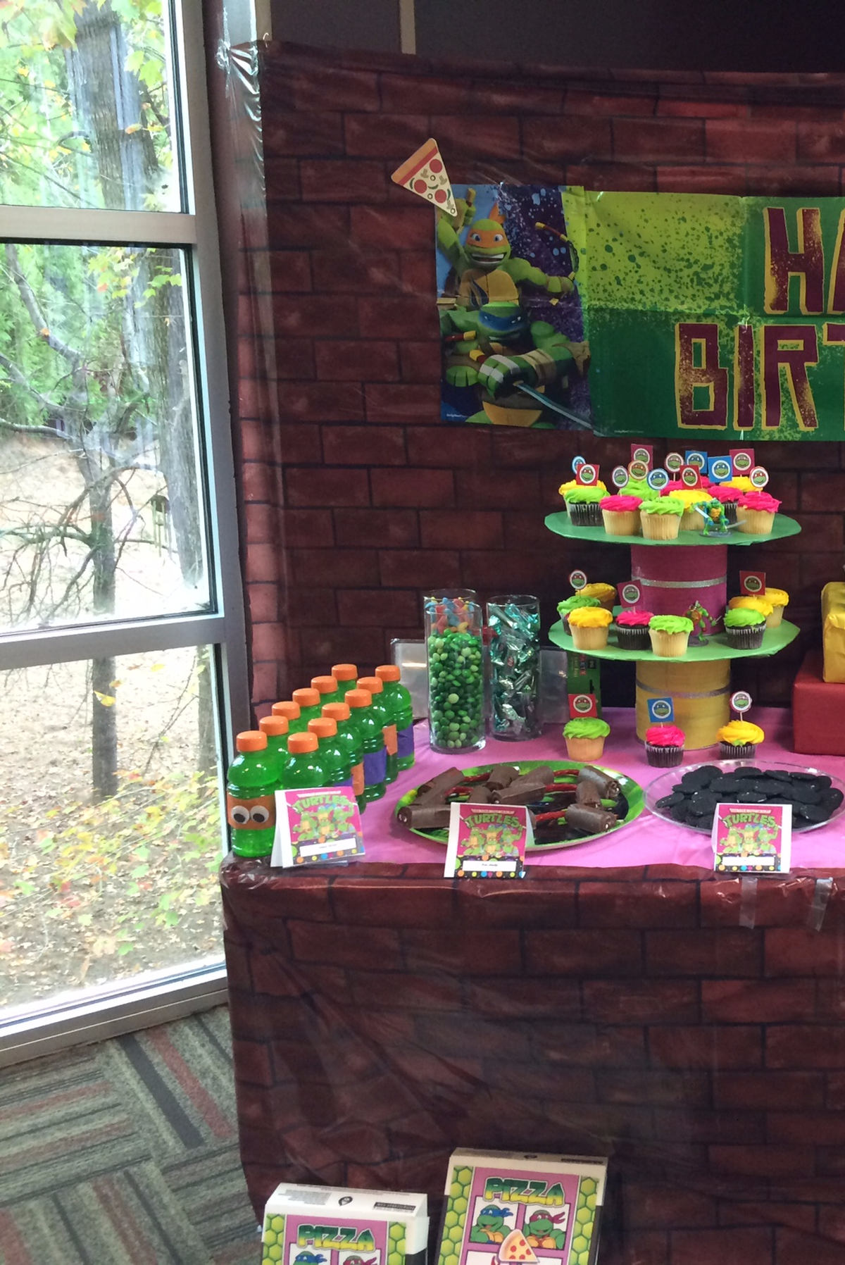 TMNT Birthday Party Ideas | Photo 1 of 17 | Catch My Party