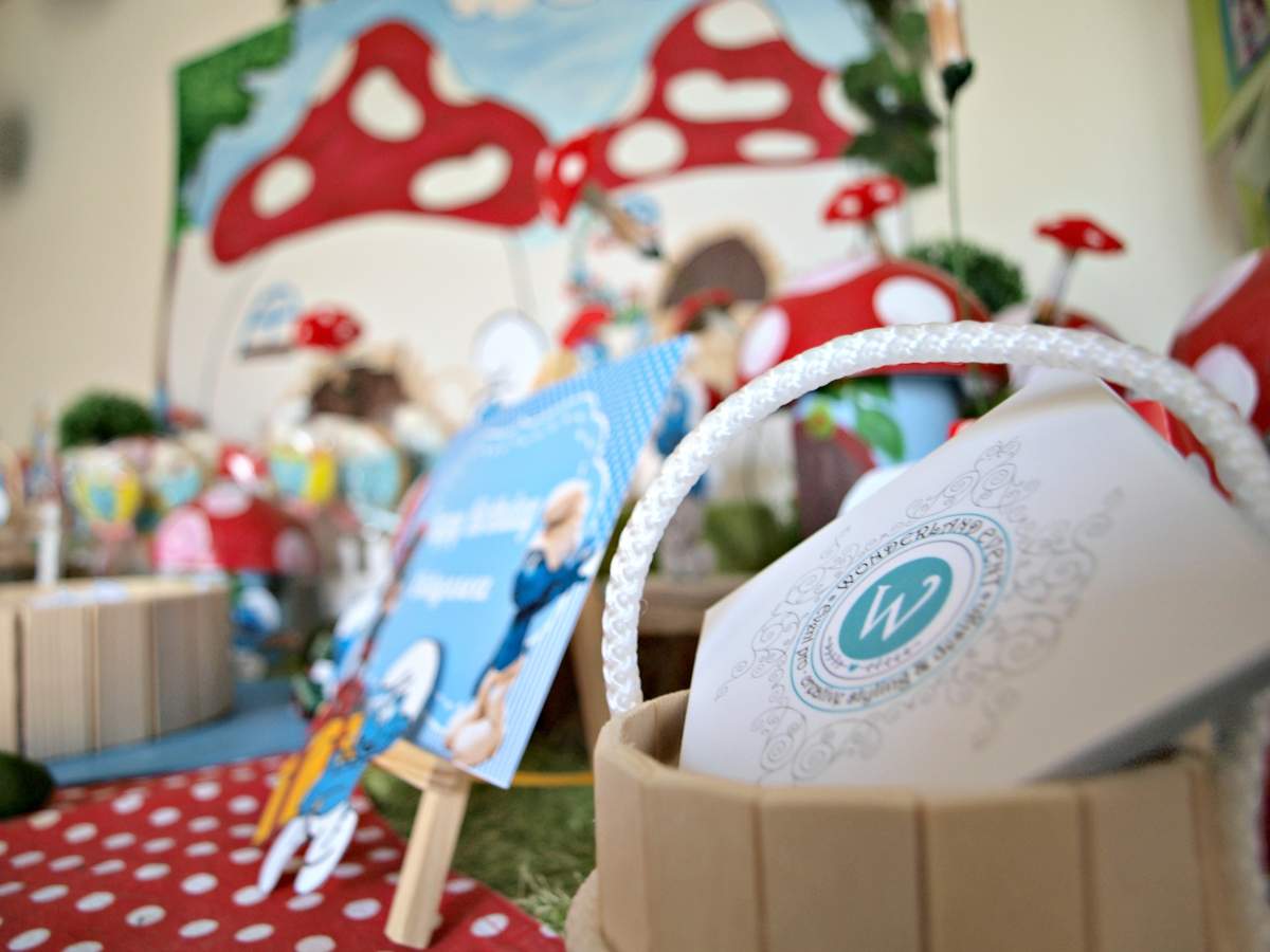 Smurfs Village Birthday Party Ideas | Photo 1 of 28 | Catch My Party