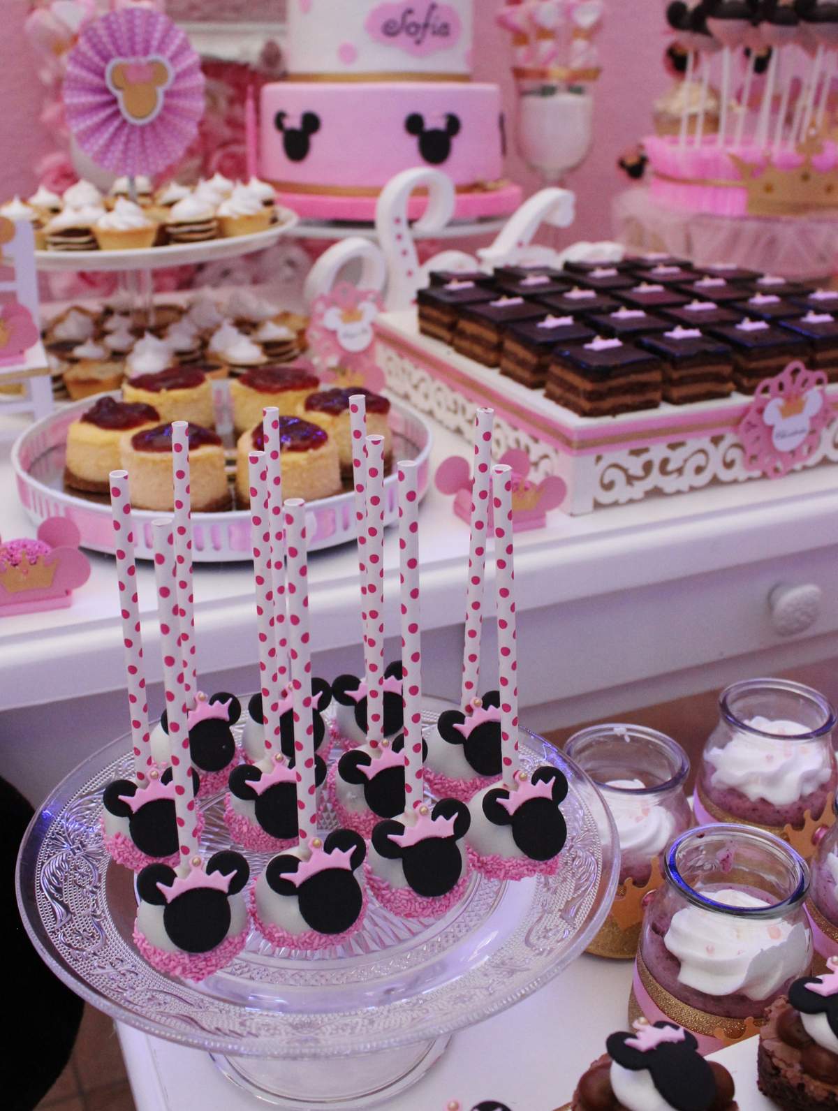 Minnie Mouse Baptism Party Ideas | Photo 2 of 16 | Catch My Party