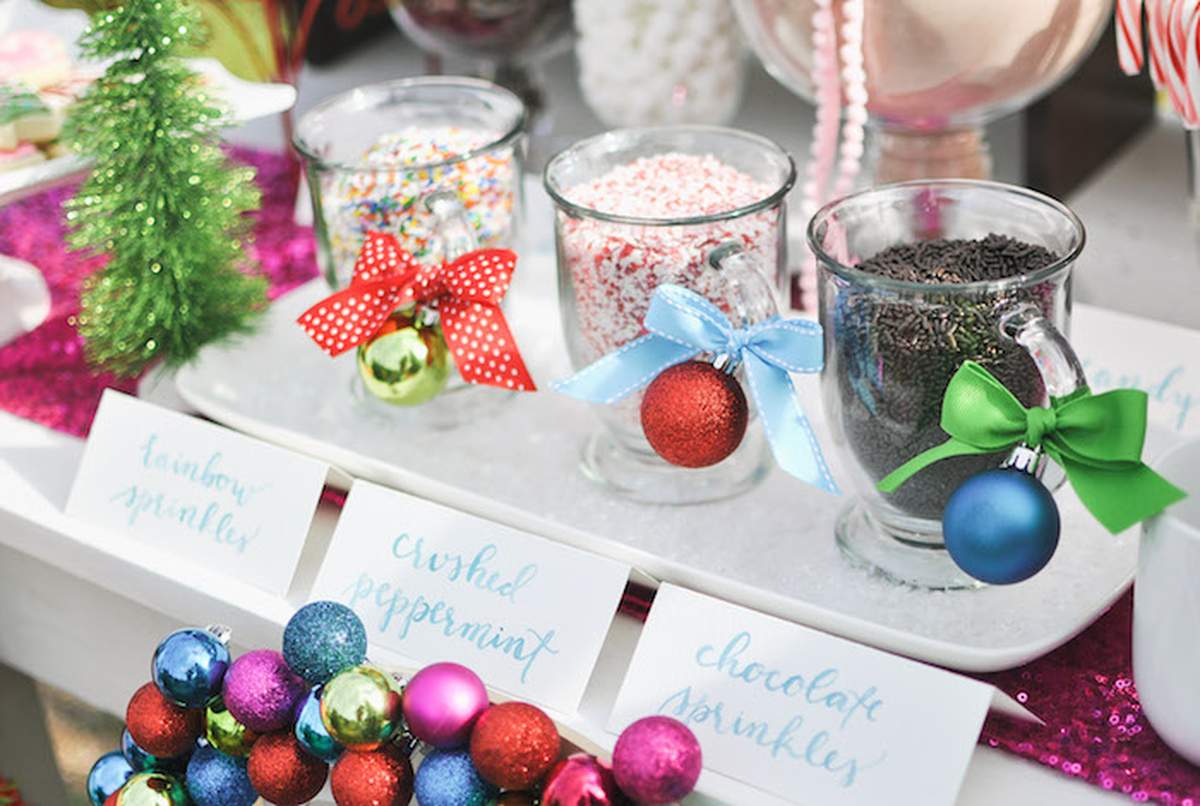 Hot Chocolate Bar Christmas/Holiday Party Ideas | Photo 4 of 38 | Catch ...
