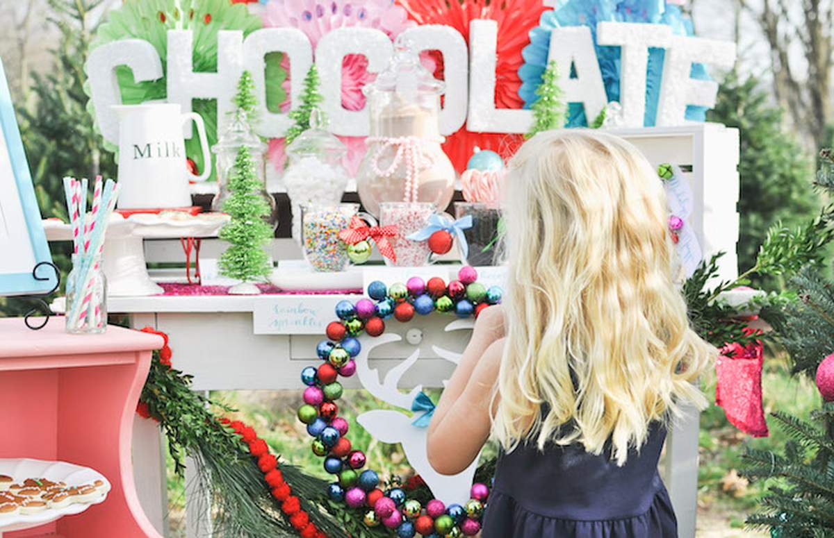 Hot Chocolate Bar Christmas/Holiday Party Ideas | Photo 1 of 38 | Catch ...