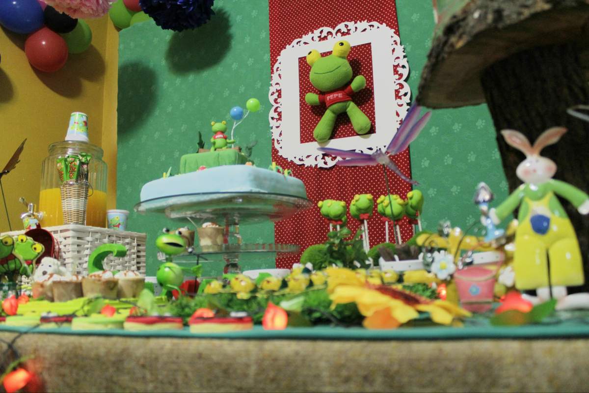 sapo pepe Birthday Party Ideas | Photo 27 of 29 | Catch My Party