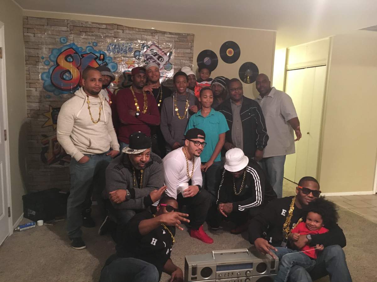 80's old school hip hop Birthday Party Ideas | Photo 3 of 27 | Catch My ...