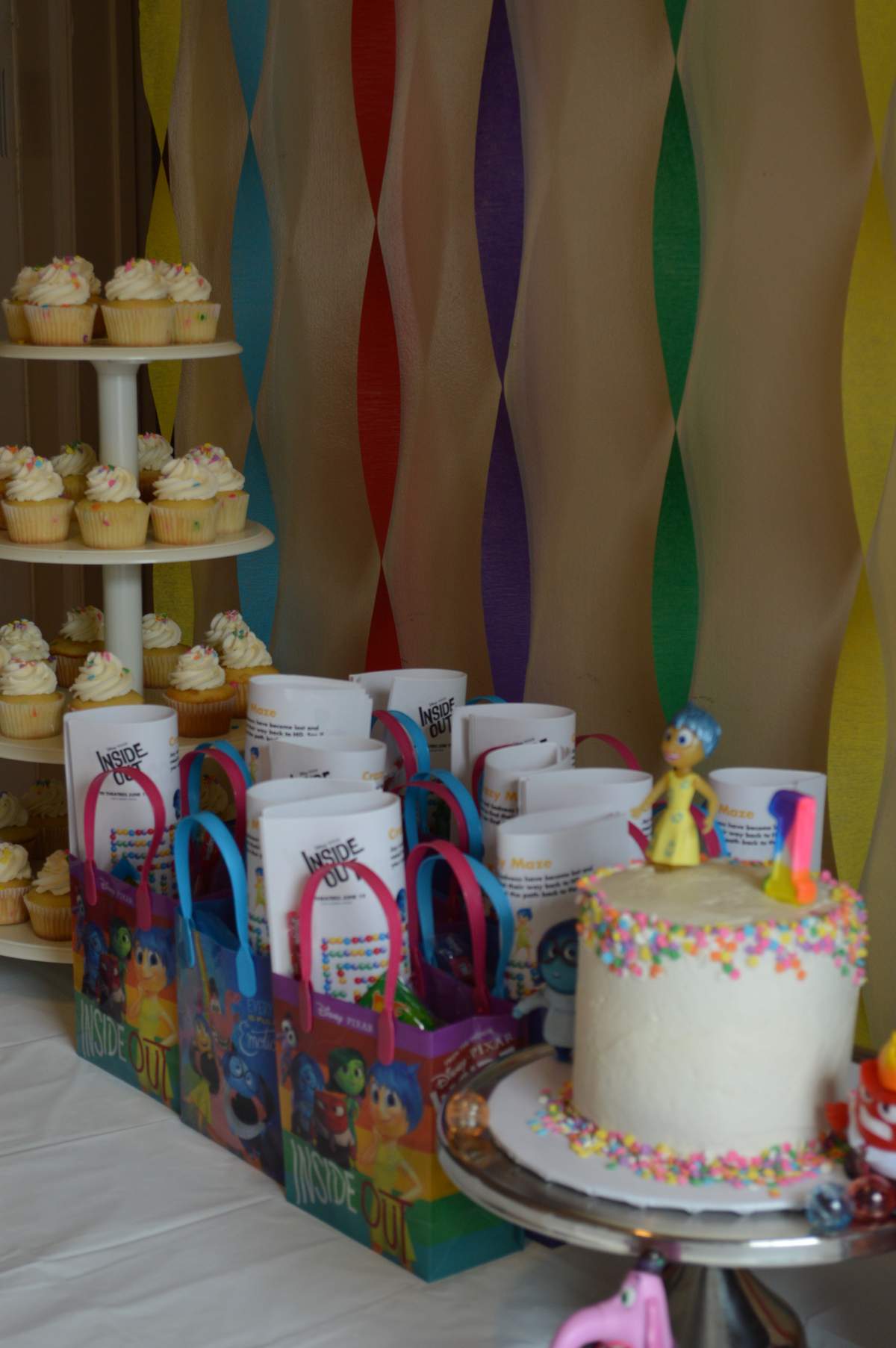 Inside Out Birthday Party Ideas | Photo 8 of 19 | Catch My Party
