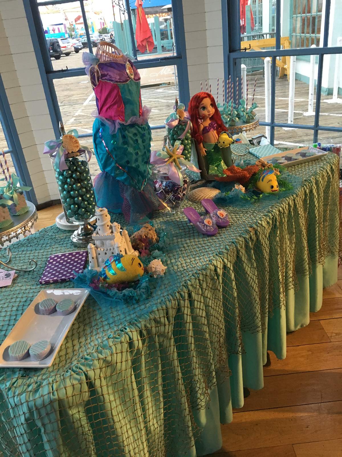 The little mermaid Birthday Party Ideas | Photo 9 of 14 | Catch My Party