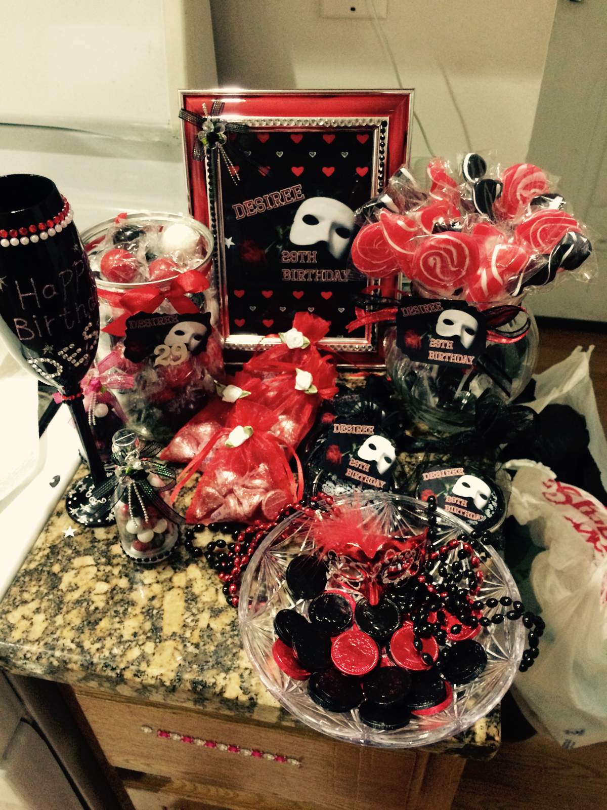 Phantom of the opera Birthday Party Ideas | Photo 3 of 5 | Catch My Party