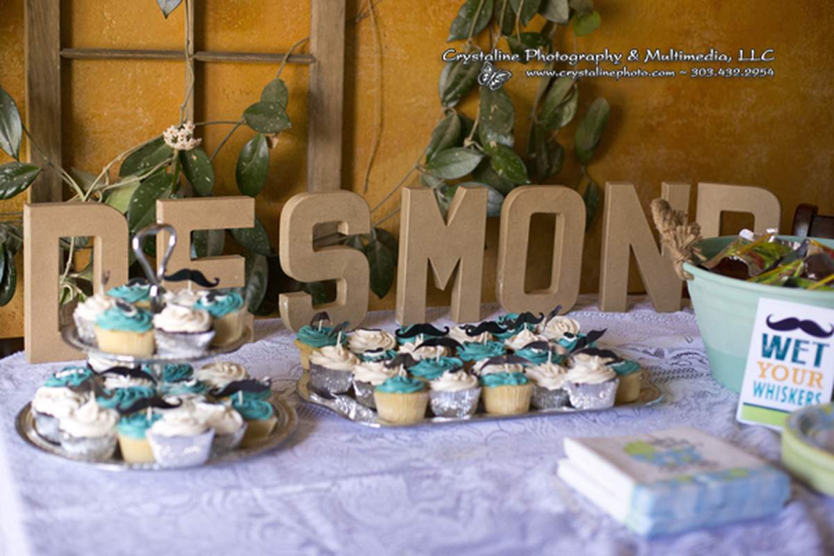 Mustaches / Little Man / Baby Shower "Desmond's Little Man Sip - N ...