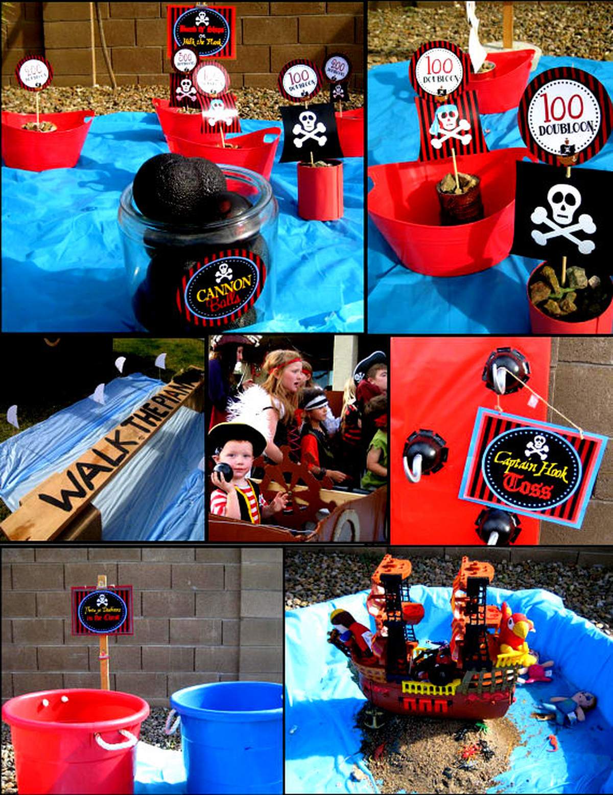 Pirate Birthday Party Ideas | Photo 9 of 43 | Catch My Party