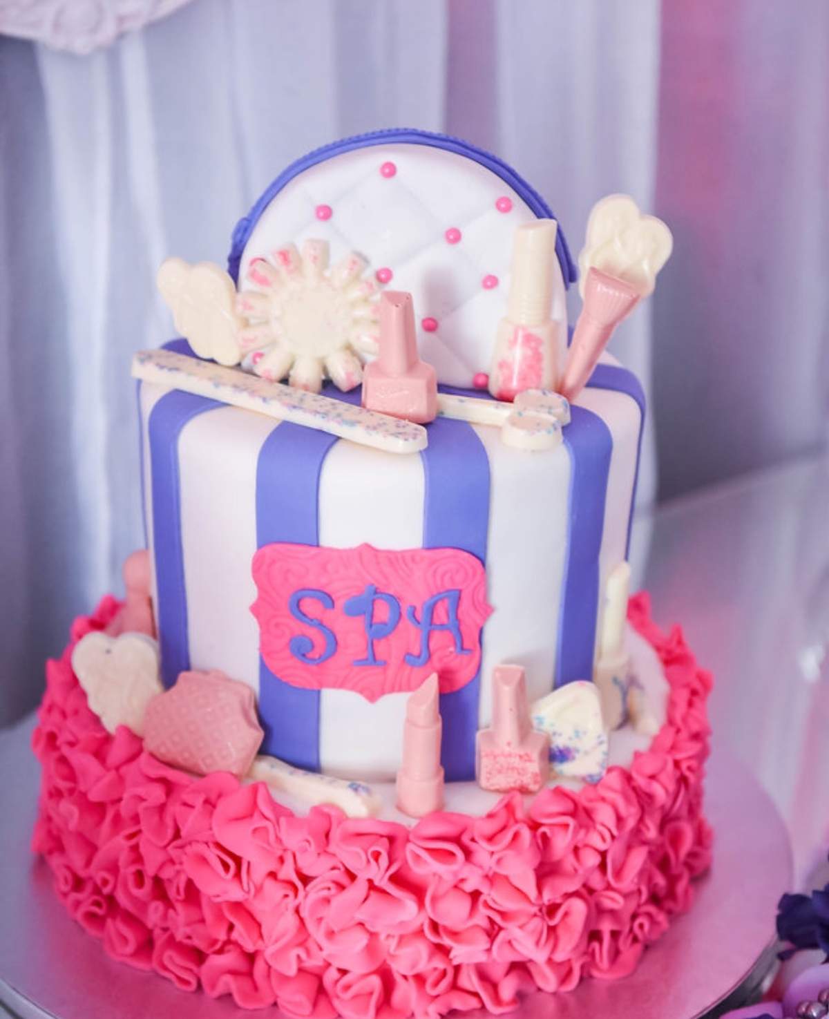 Spa and Tea Birthday Party Ideas | Photo 1 of 46 | Catch My Party