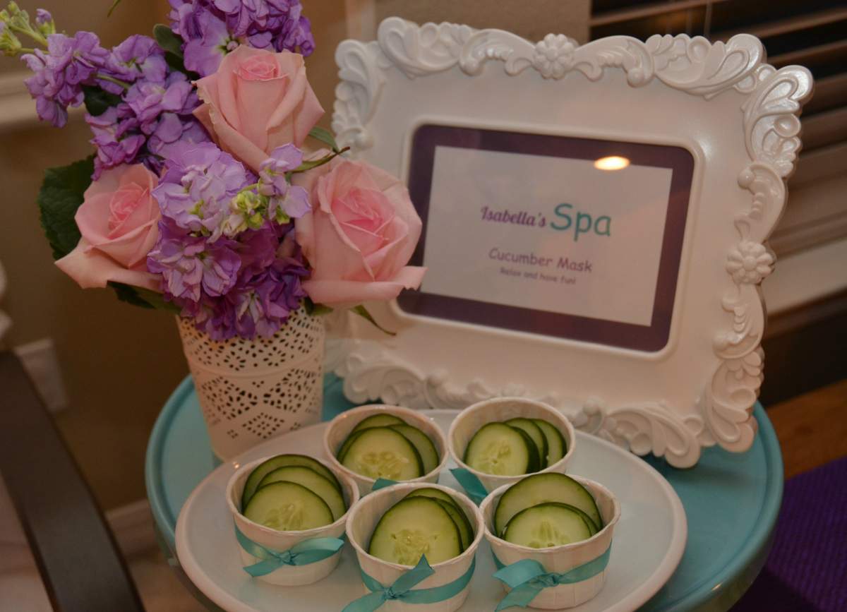 Spa Party Birthday Party Ideas | Photo 6 of 13 | Catch My Party