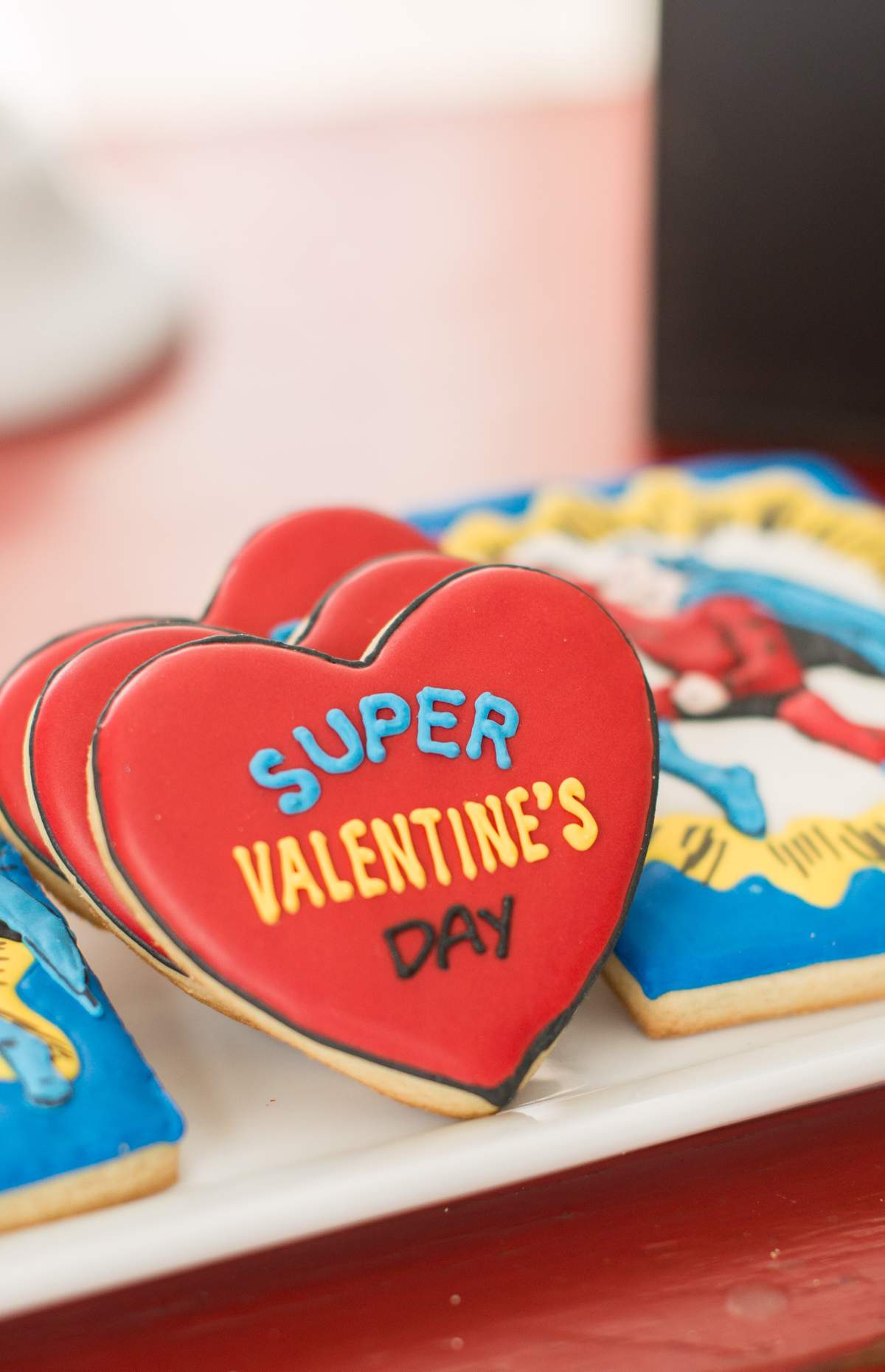 Super Hero Valentine's Day Valentine's Day Party Ideas | Photo 10 of ...