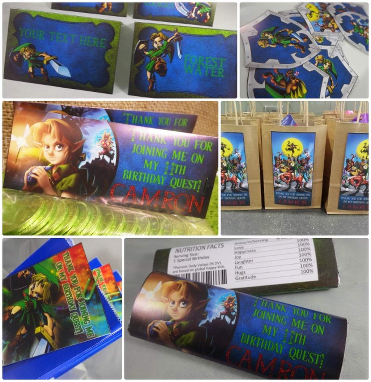 Legend of Zelda Birthday Party Ideas | Photo 1 of 6 | Catch My Party