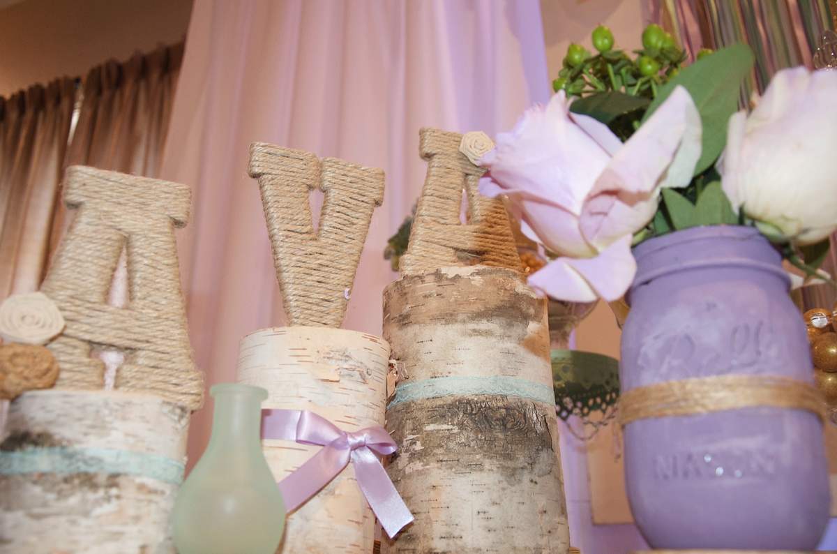 Rustic Baptism Party Ideas | Photo 2 of 14 | Catch My Party