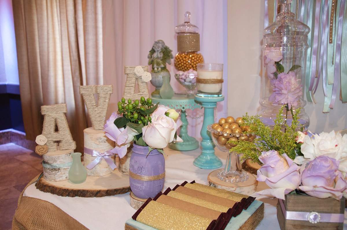 Rustic Baptism Party Ideas | Photo 7 of 14 | Catch My Party