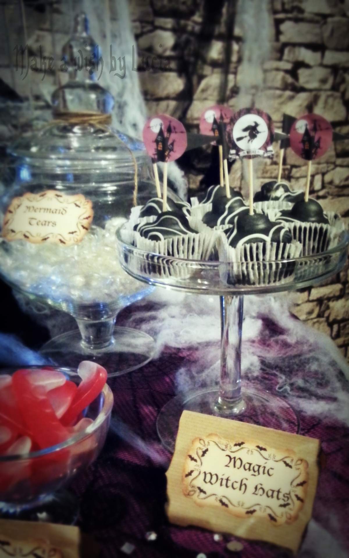 WITCHES CANDY TABLE Halloween Party Ideas | Photo 5 of 23 | Catch My Party