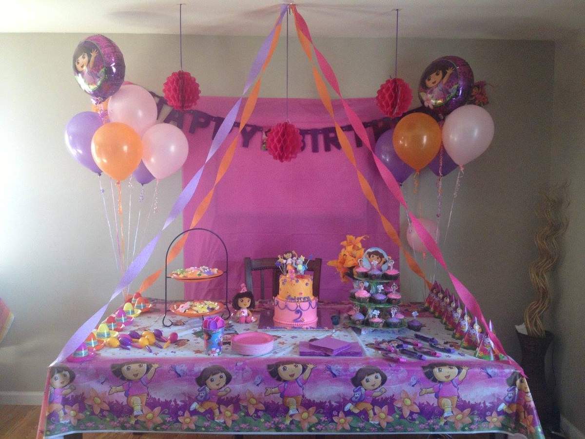 Dora the Explorer Birthday Party Ideas | Photo 1 of 20 | Catch My Party
