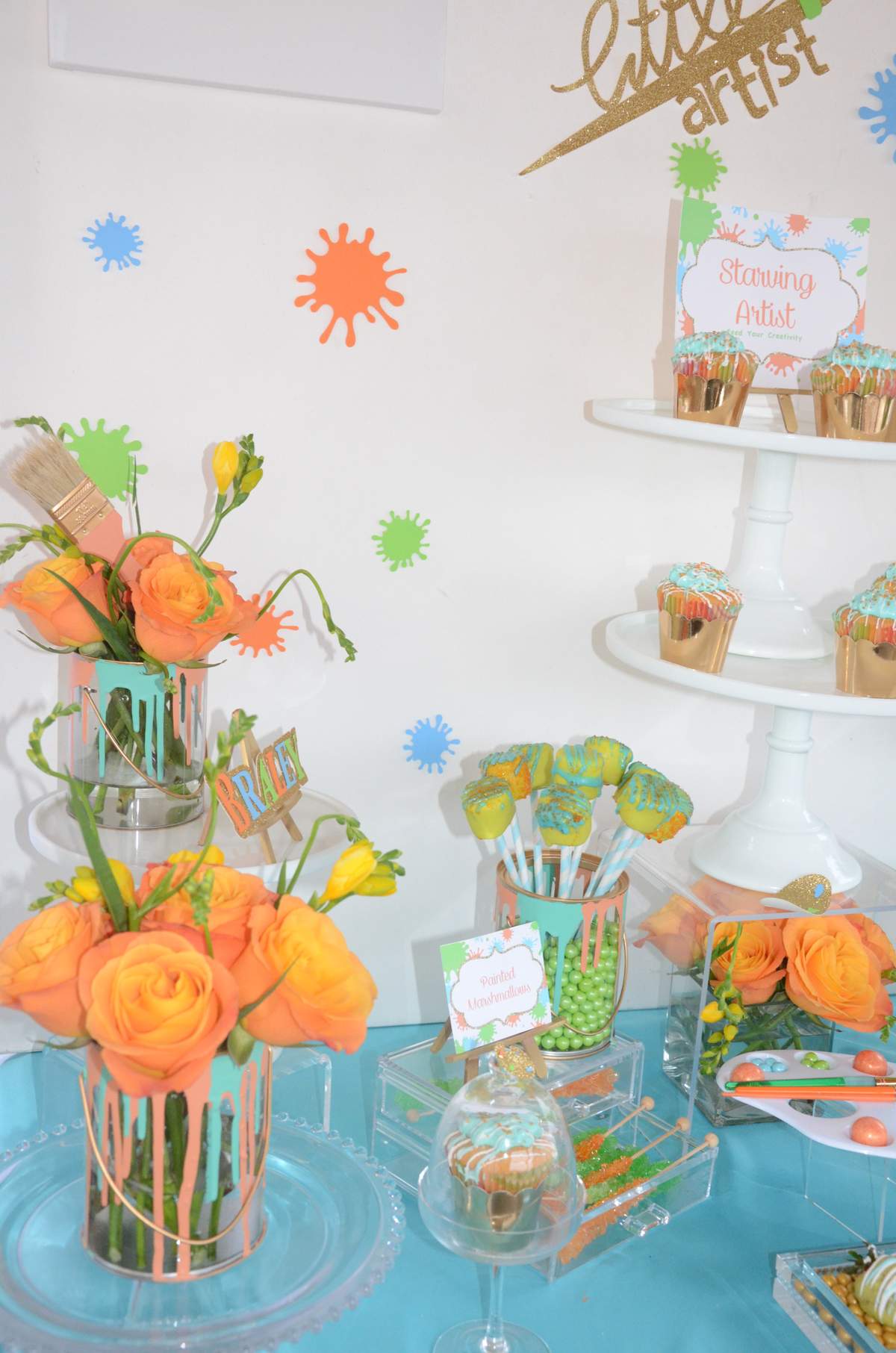 Arts & Crafts Birthday Party Ideas | Photo 2 of 8 | Catch My Party