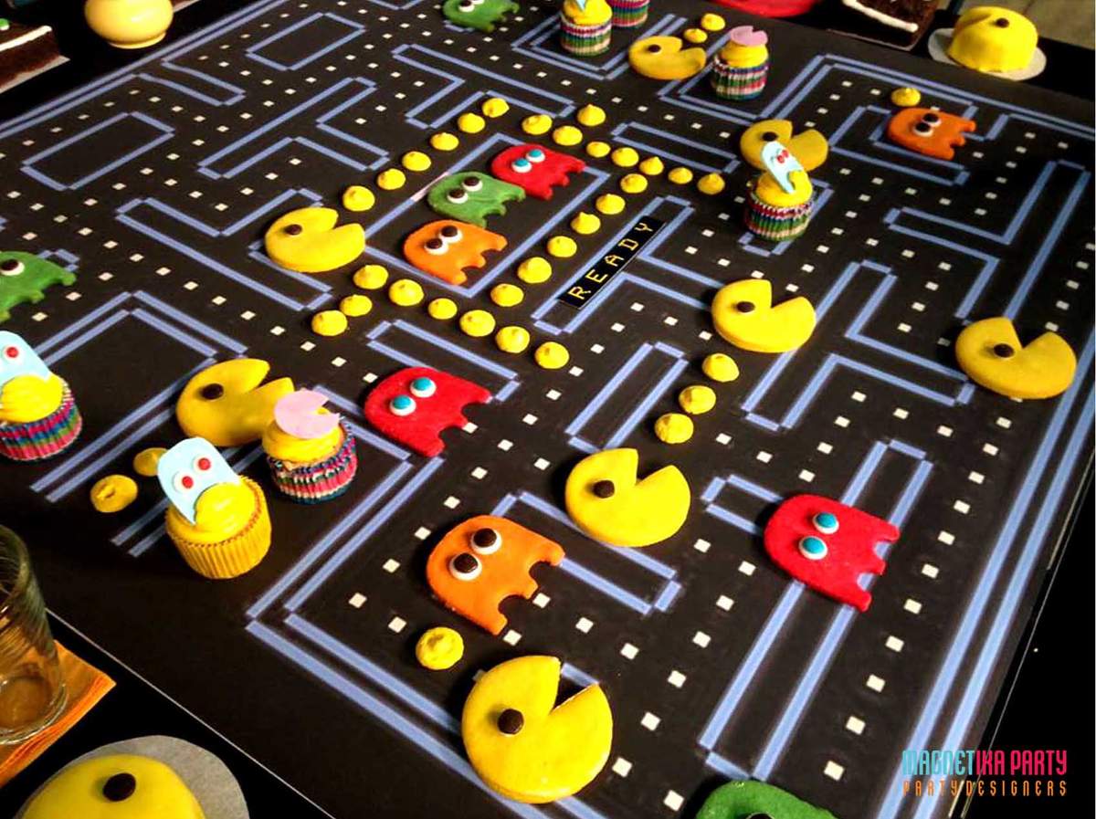 Pac-Man Breackfast Party Ideas | Photo 1 of 13 | Catch My Party
