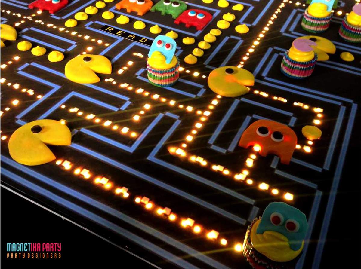 Pac-Man Breackfast Party Ideas | Photo 4 of 13 | Catch My Party