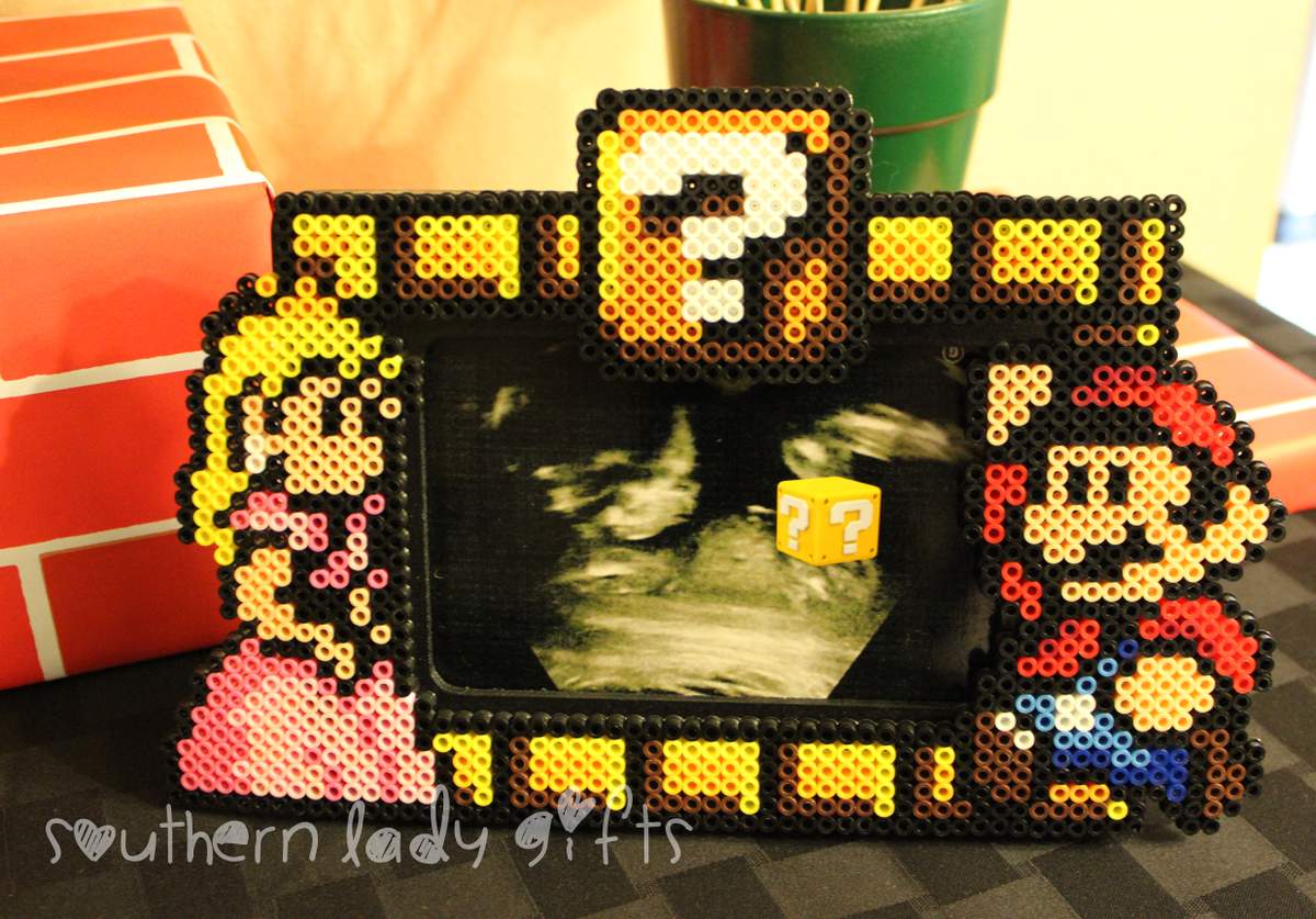 Super Mario Bros Gender Reveal Party Ideas | Photo 8 of 29 | Catch My Party