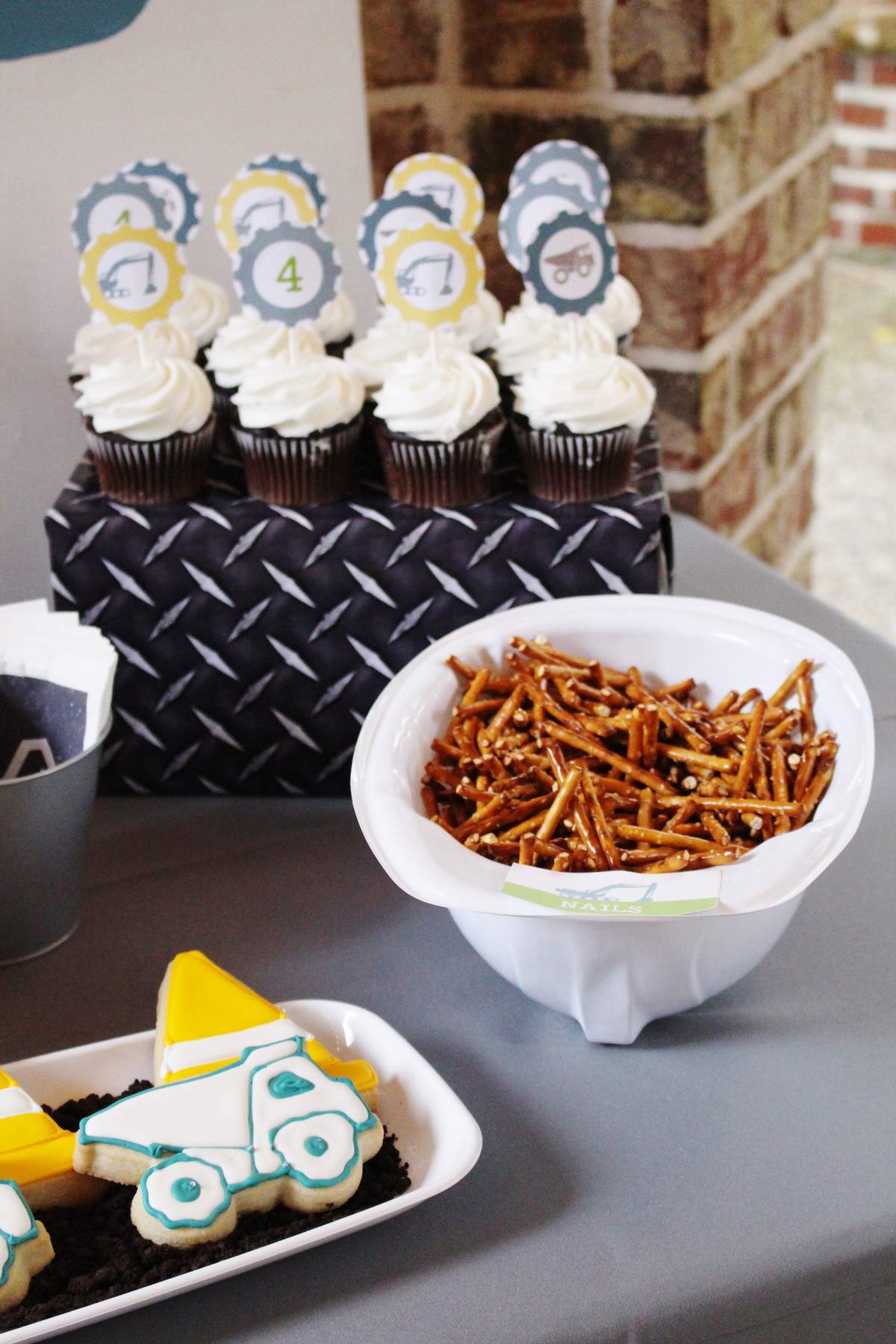 Construction Birthday Party Ideas | Photo 1 of 32 | Catch My Party