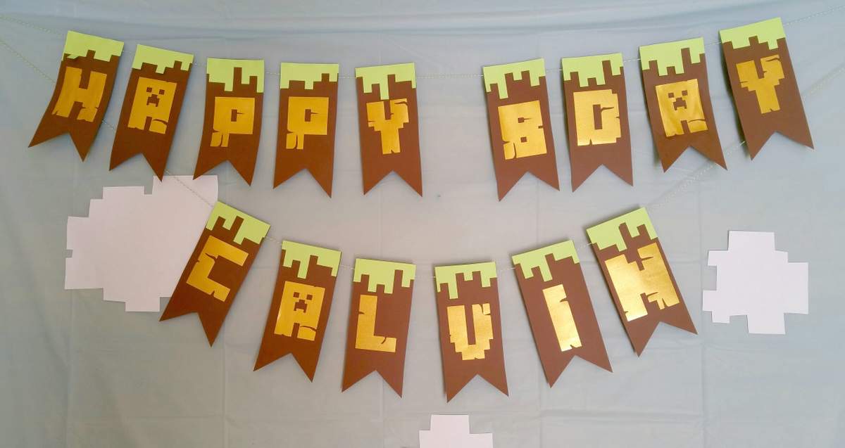 Minecraft Birthday Party Ideas | Photo 3 of 10 | Catch My Party