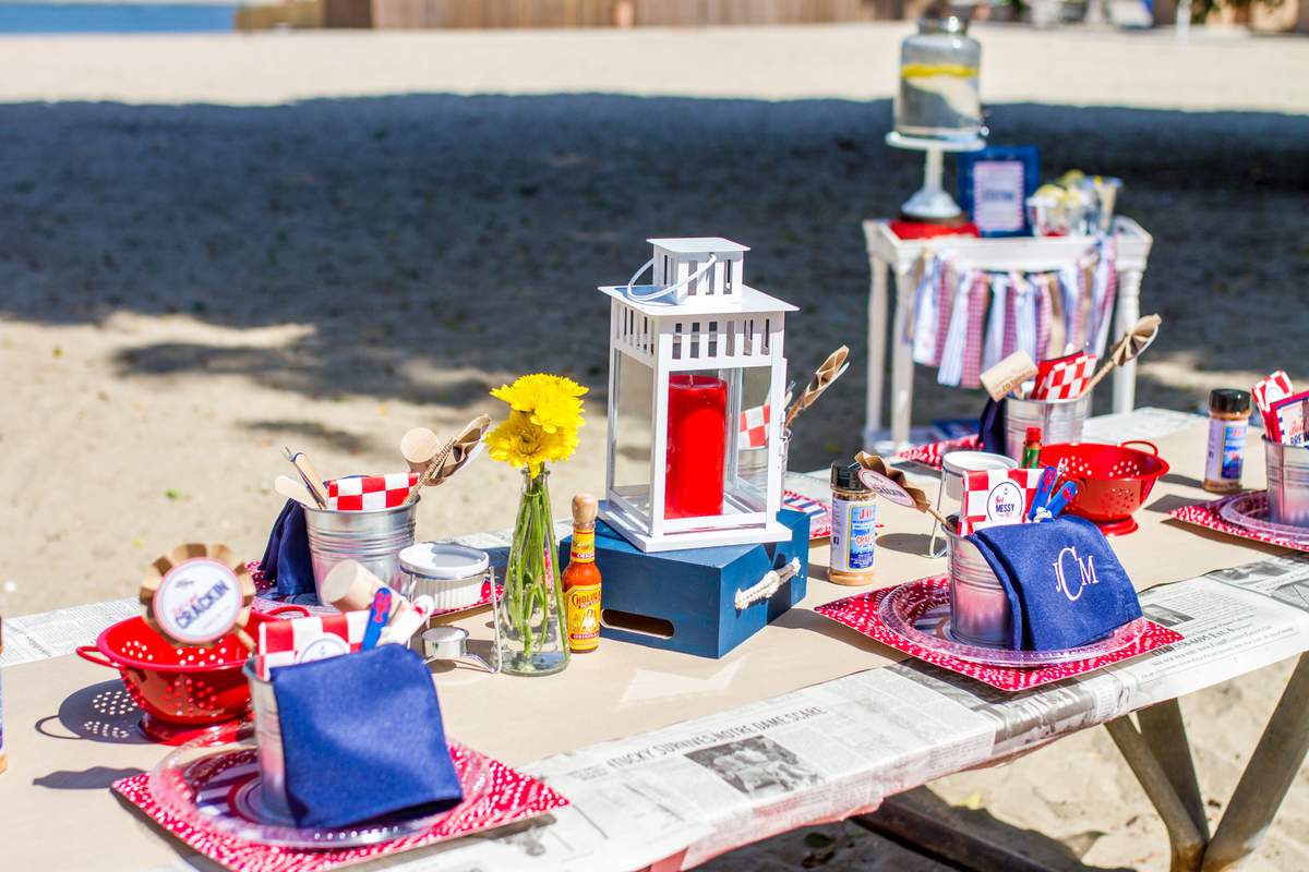 Crab Boil Summer Party Ideas | Photo 1 of 36 | Catch My Party