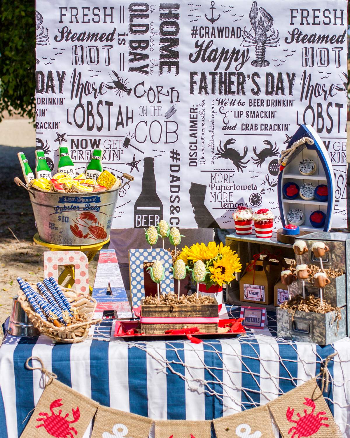 Crab Boil Summer Party Ideas | Photo 1 of 36 | Catch My Party