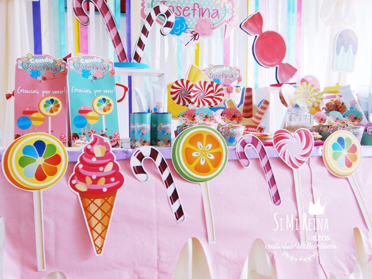 Candy / Sweets / Dessert Birthday Party Ideas | Photo 1 of 15 | Catch ...