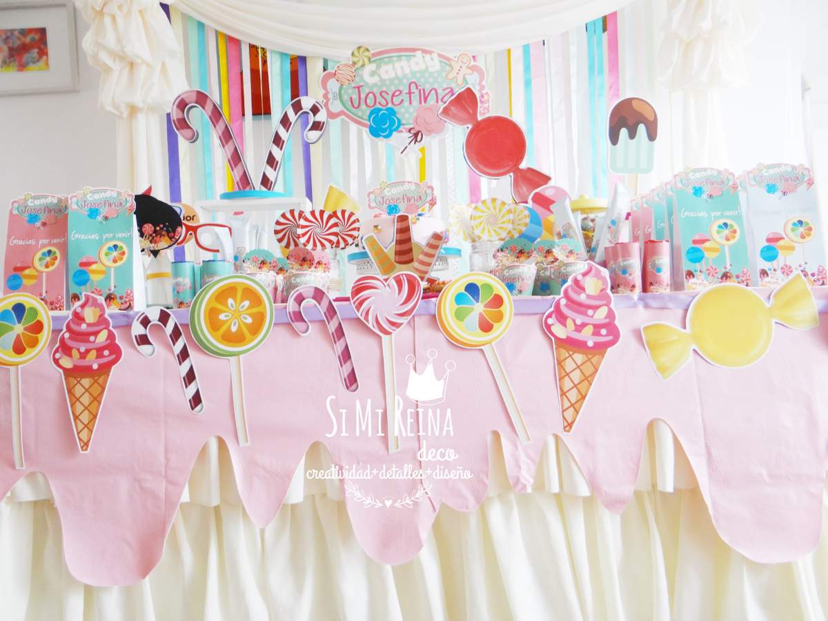 Candy / Sweets / Dessert Birthday Party Ideas | Photo 1 of 15 | Catch ...