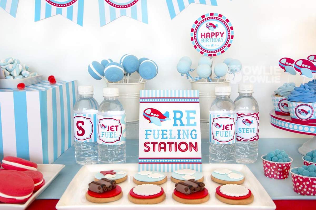 Airplanes Birthday Party Ideas | Photo 10 of 22 | Catch My Party