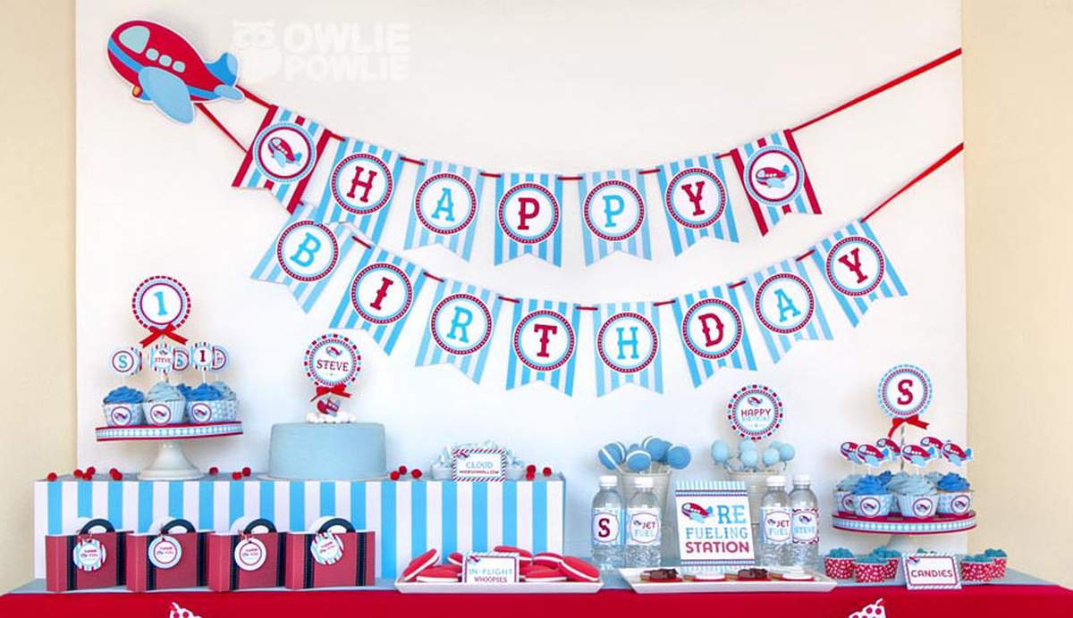 Airplanes Birthday Party Ideas | Photo 10 of 22 | Catch My Party