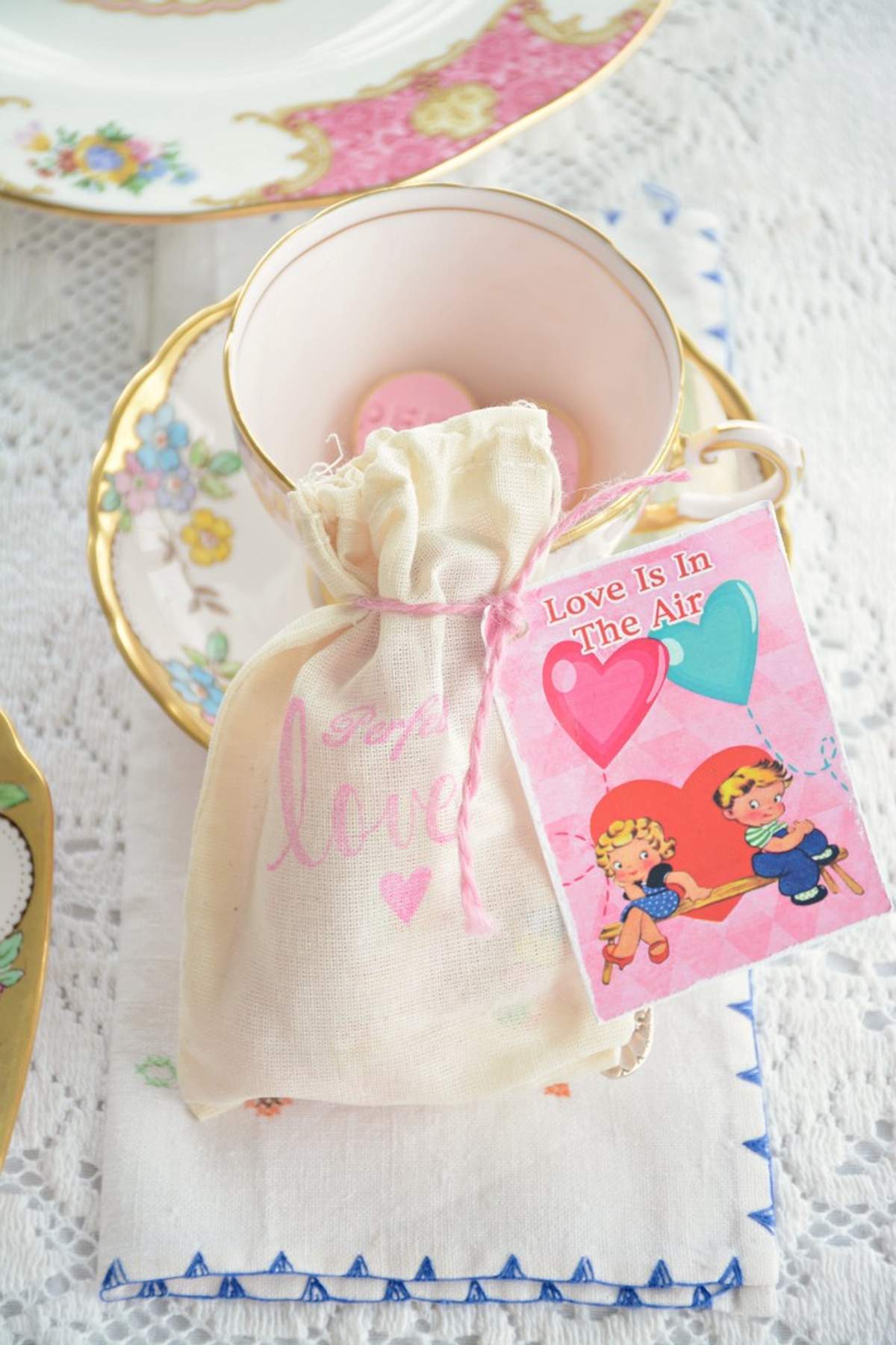 Vintage Valentine's Day high tea party Valentine's Day Party Ideas ...