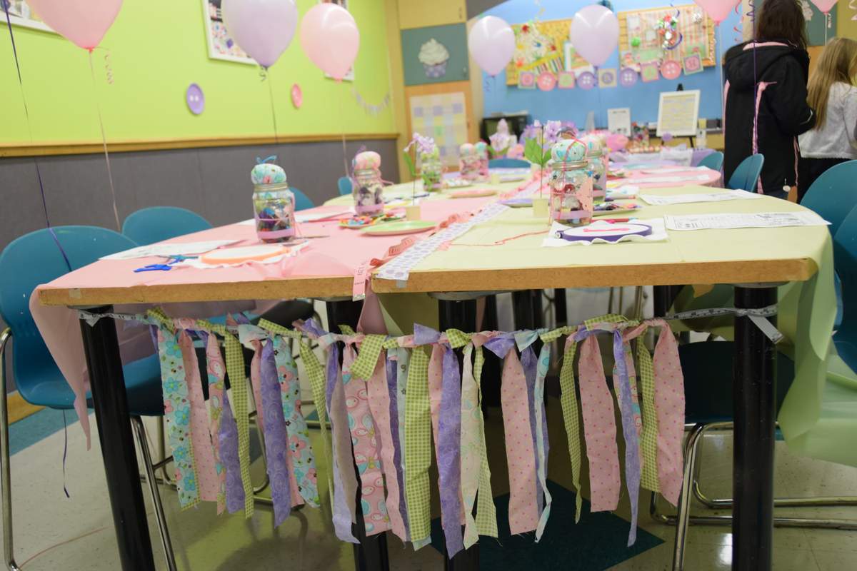 Sewing Birthday Party Ideas | Photo 1 of 18 | Catch My Party