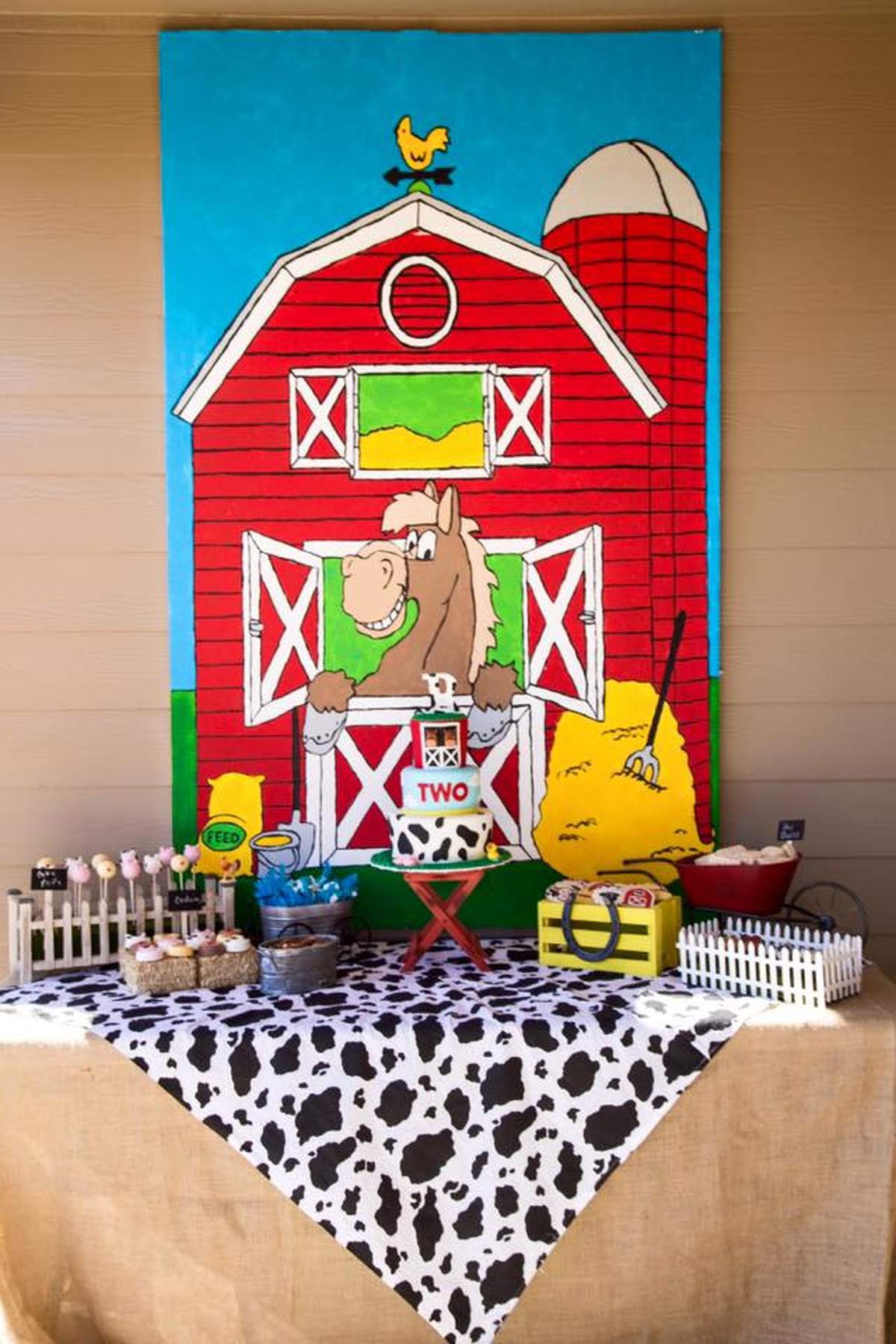 Farm Animals Birthday Party Ideas | Photo 4 of 6 | Catch My Party