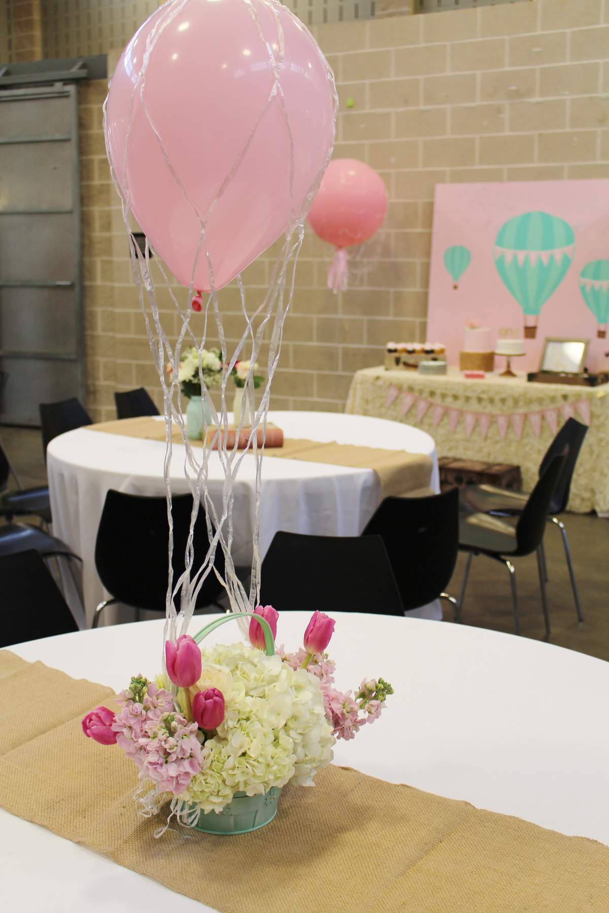 Hot Air Balloon Birthday Party Ideas | Photo 10 of 29 | Catch My Party