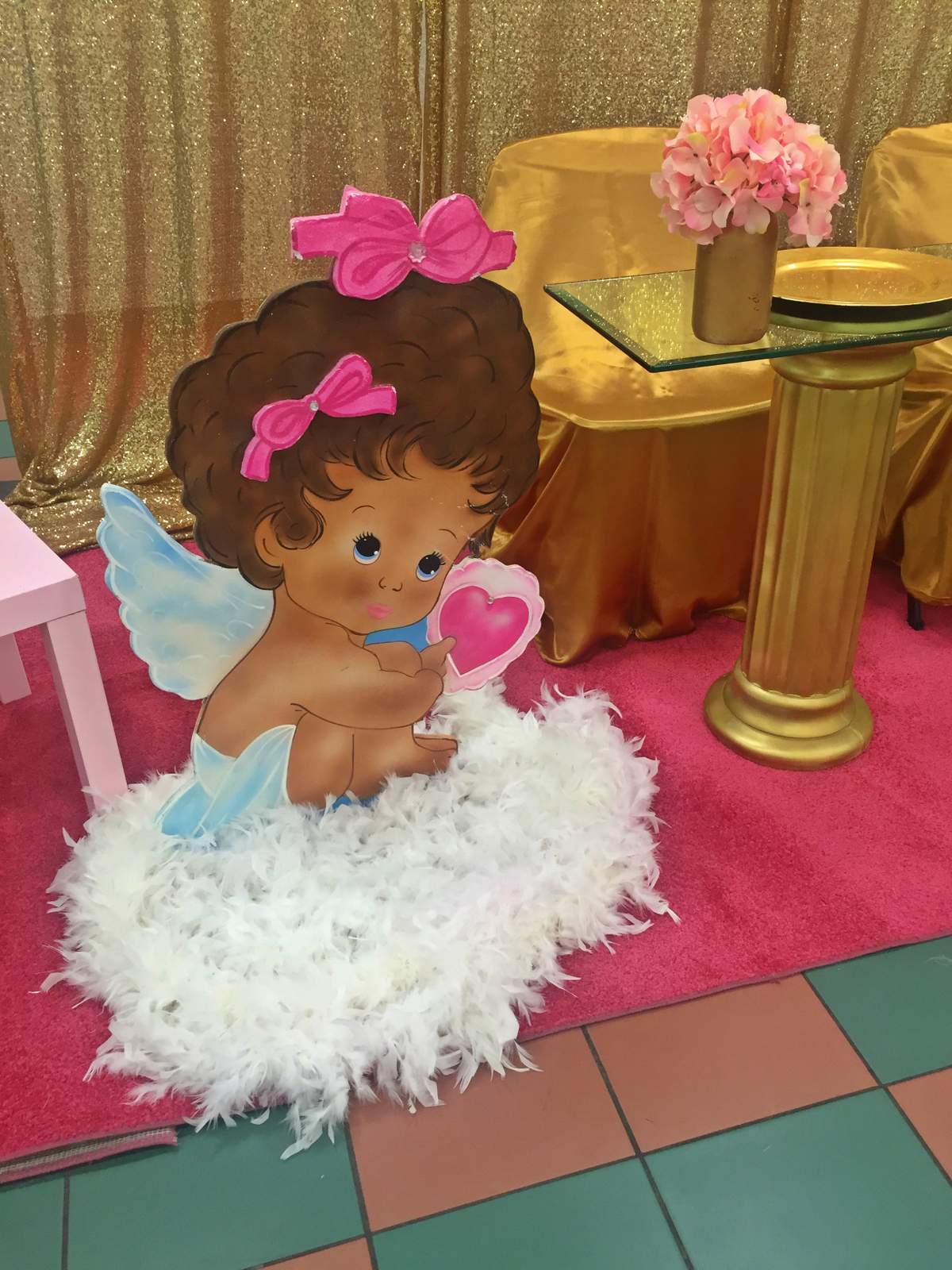 Angel / Heaven Baby Shower Party Ideas | Photo 20 of 24 | Catch My Party