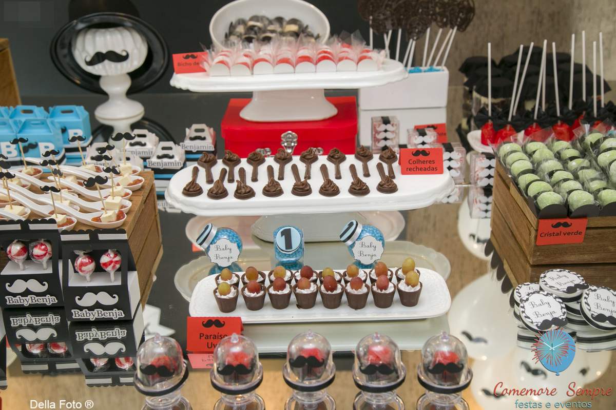 Moustache Birthday Party Ideas | Photo 34 of 51 | Catch My Party