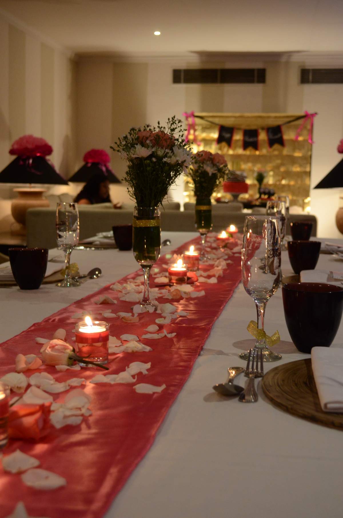 Pink Flirty Party Birthday Party Ideas | Photo 10 of 24 | Catch My Party