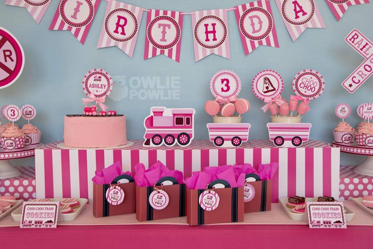 Trains Birthday Party Ideas | Photo 9 of 23 | Catch My Party