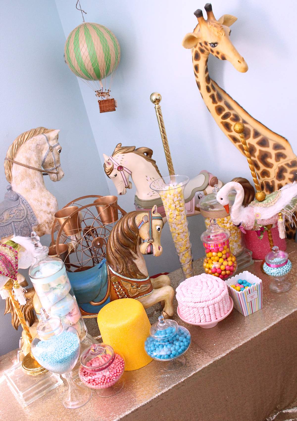 Carousel Birthday Party Ideas | Photo 1 of 27 | Catch My Party