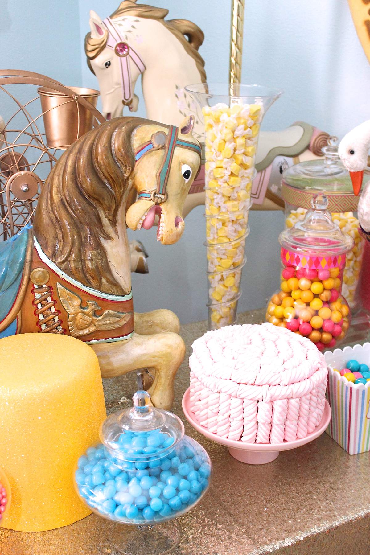 Carousel Birthday Party Ideas | Photo 1 of 27 | Catch My Party
