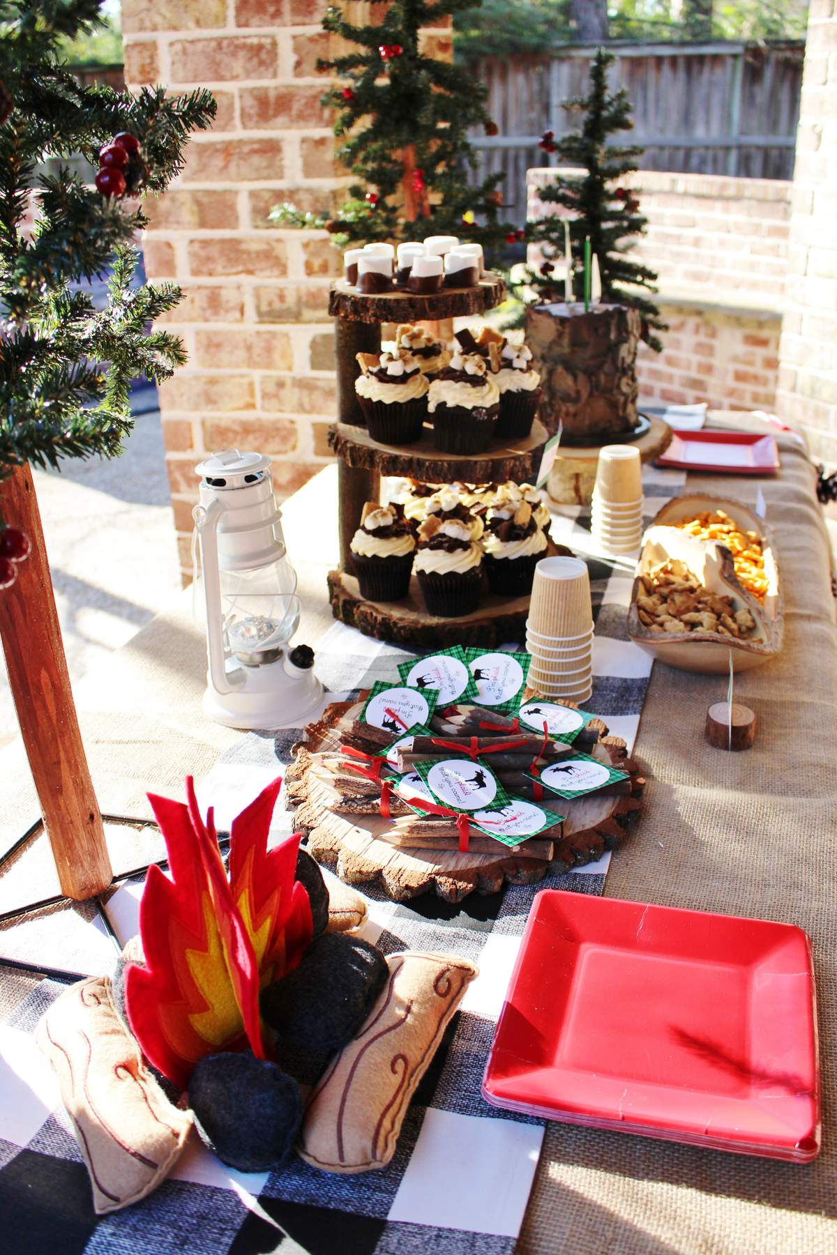 Lumberjack Birthday Party Ideas | Photo 1 of 31 | Catch My Party